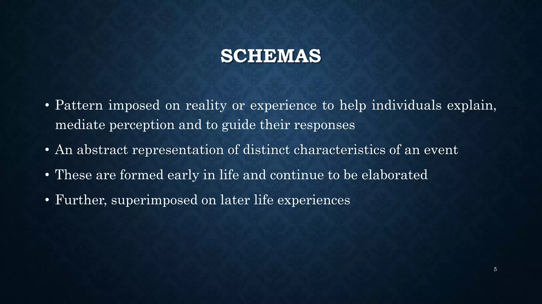 Schema focused therapy | PPTX