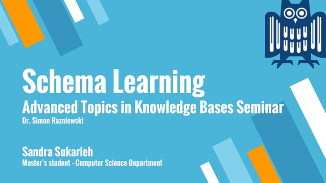 Schema learning | PPTX