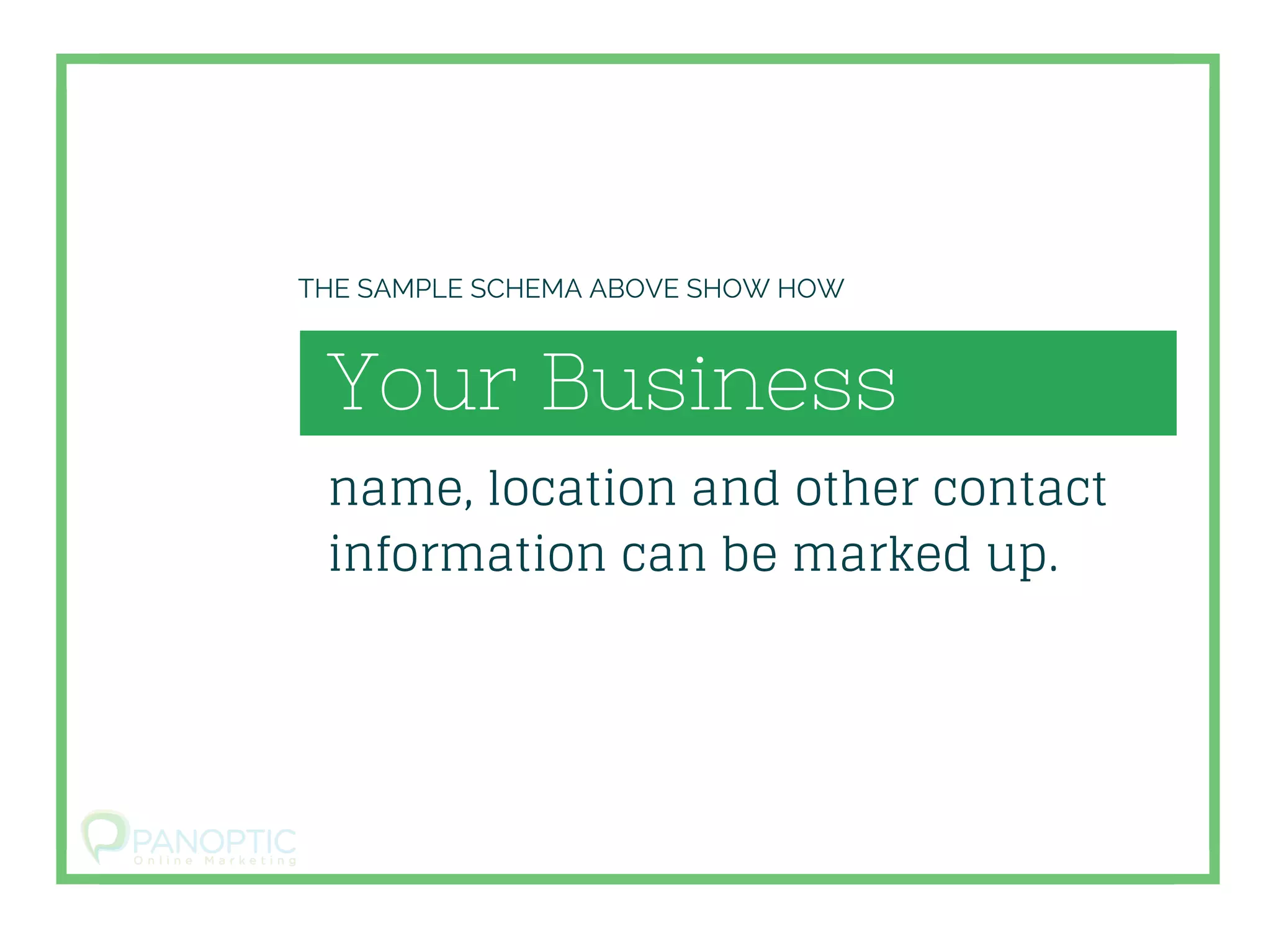 Sample Schema Markups for your Website | PPT