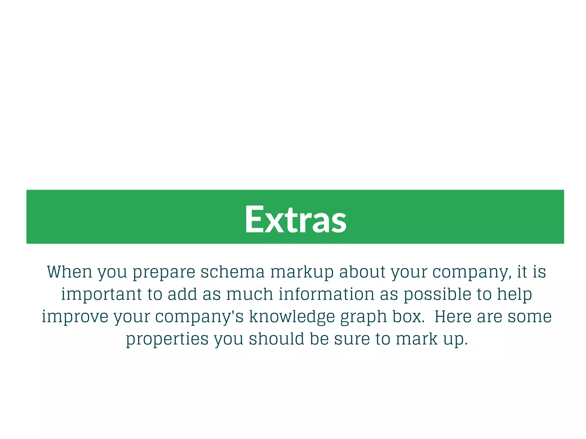 Sample Schema Markups For Your Website Ppt