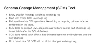 Schema migration in agile environmnets | PPT
