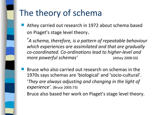 Schema presentation | PPT