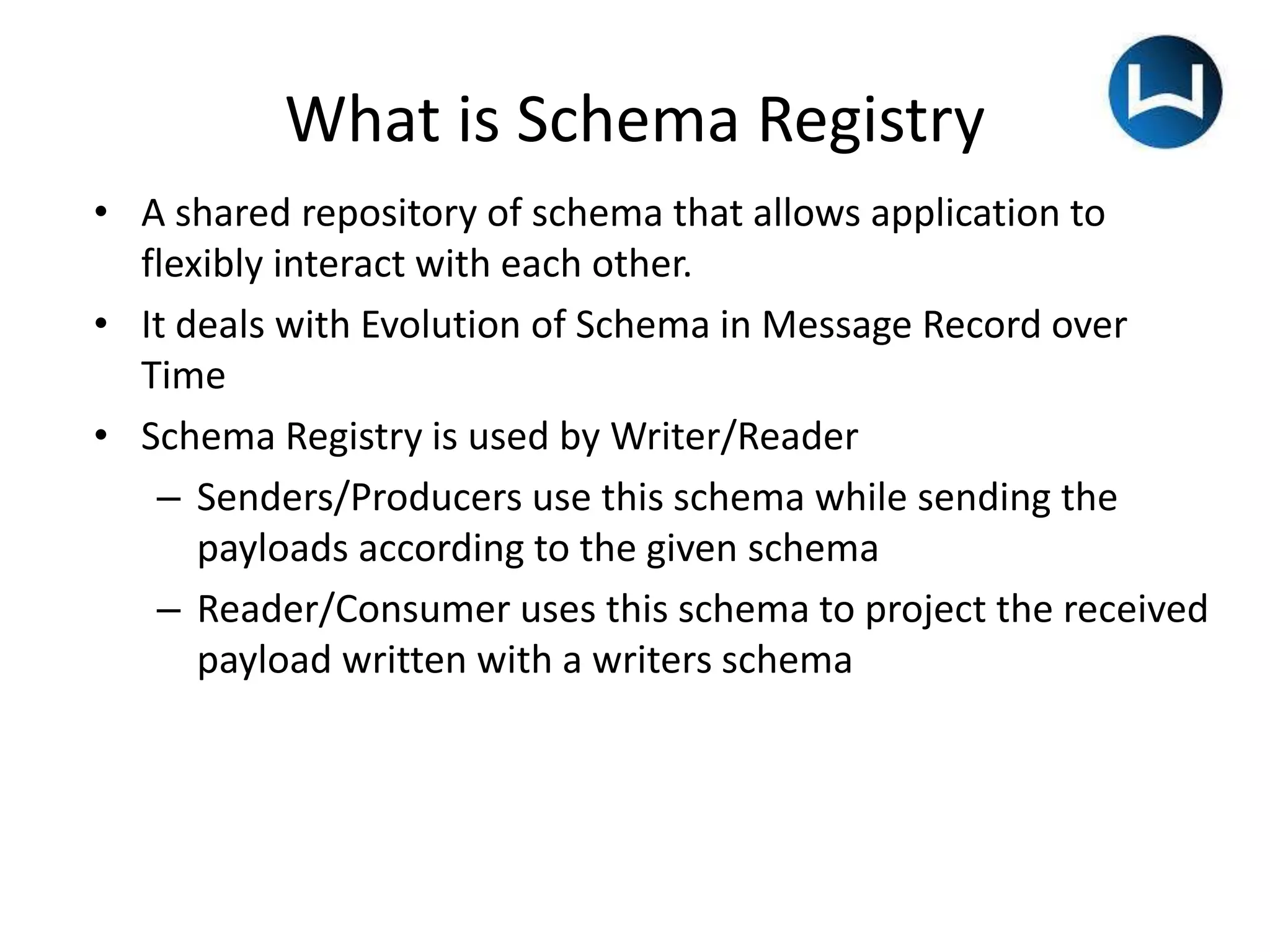 Schema registry | PPTX