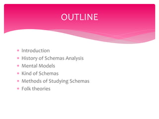 Schemas analysis | PPT