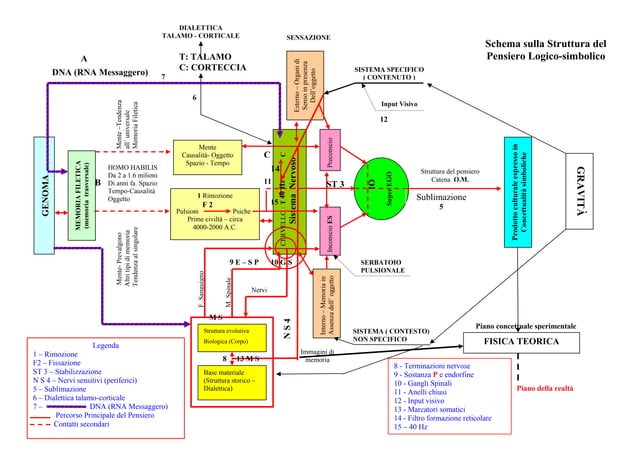 Schema della struttura del pensiero logico simbolico | PDF