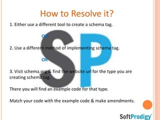 Schema Tags In Seo | PPTX