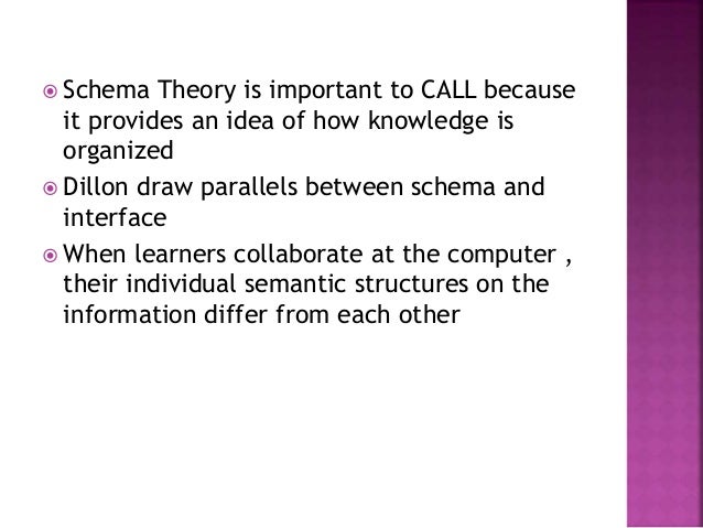 Schema Theory