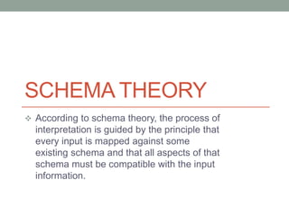Schema Psychology