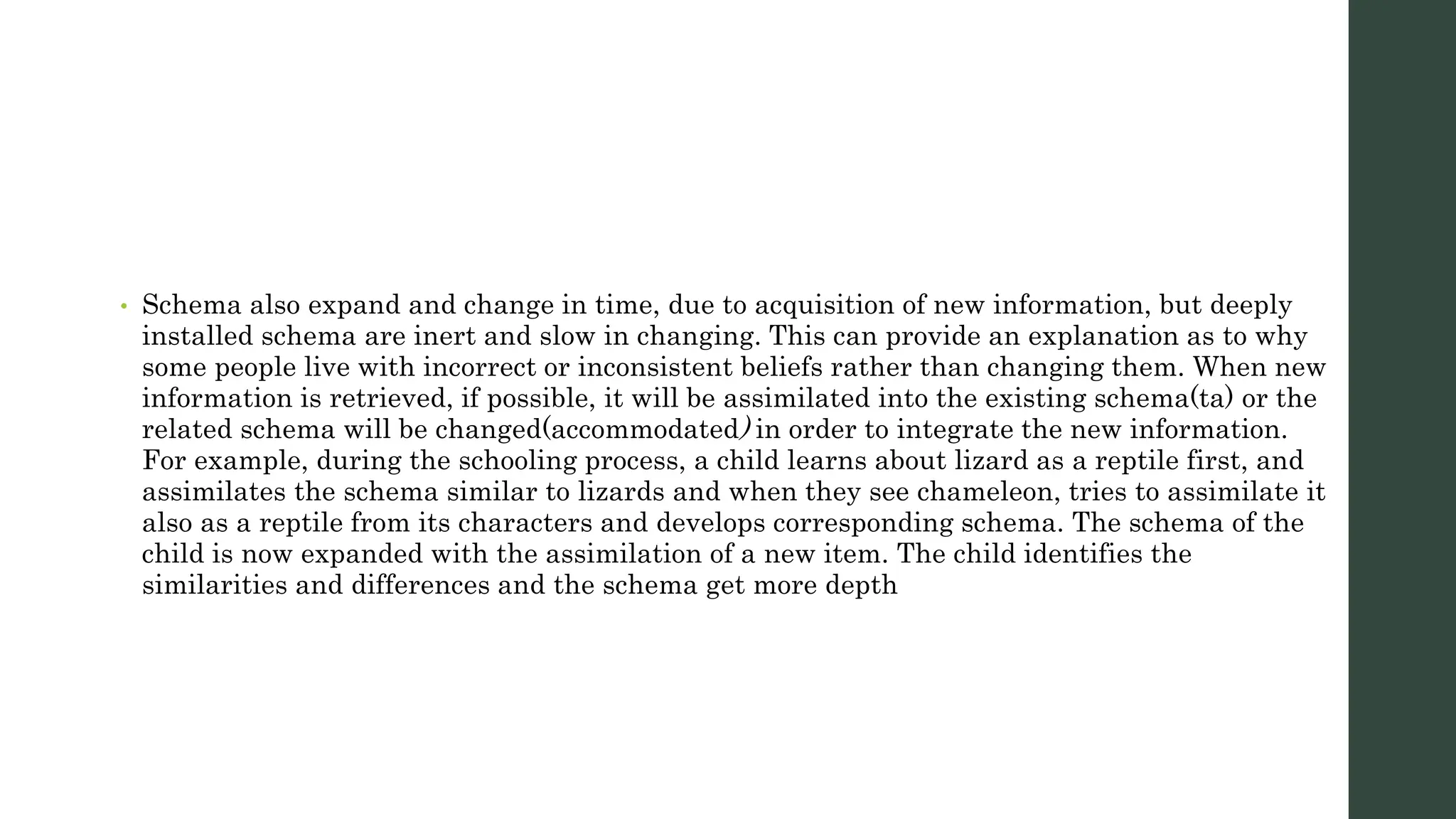 Schema theory | PPTX