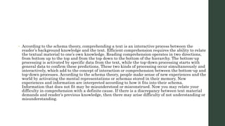 Schema theory | PPTX