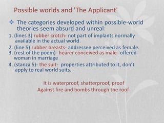 Schema theory in poetry | PPTX