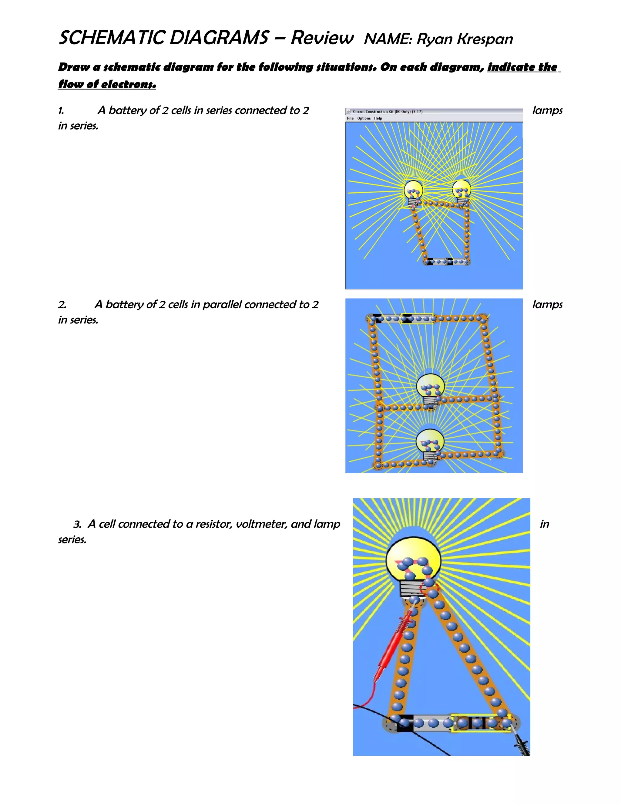 Schematic Diagrams Review | DOC
