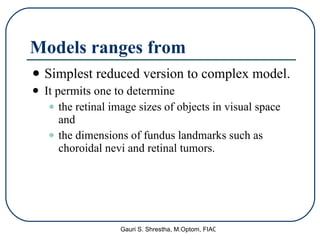 Schematic eye | PPT