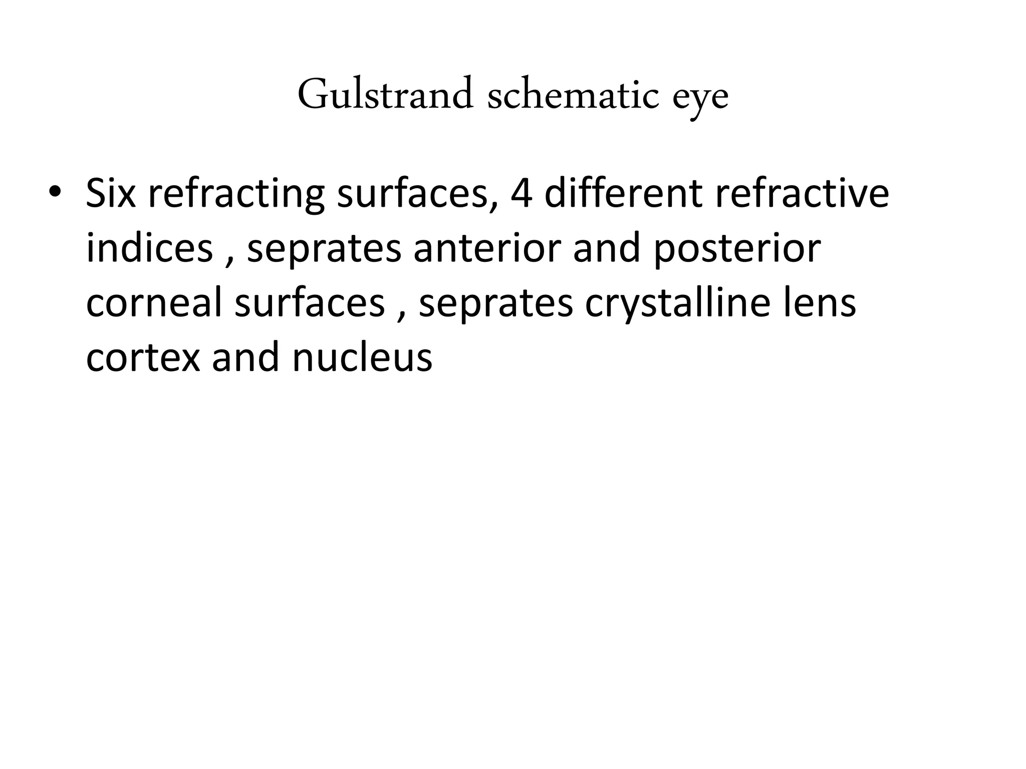 Schematic eye | PPTX