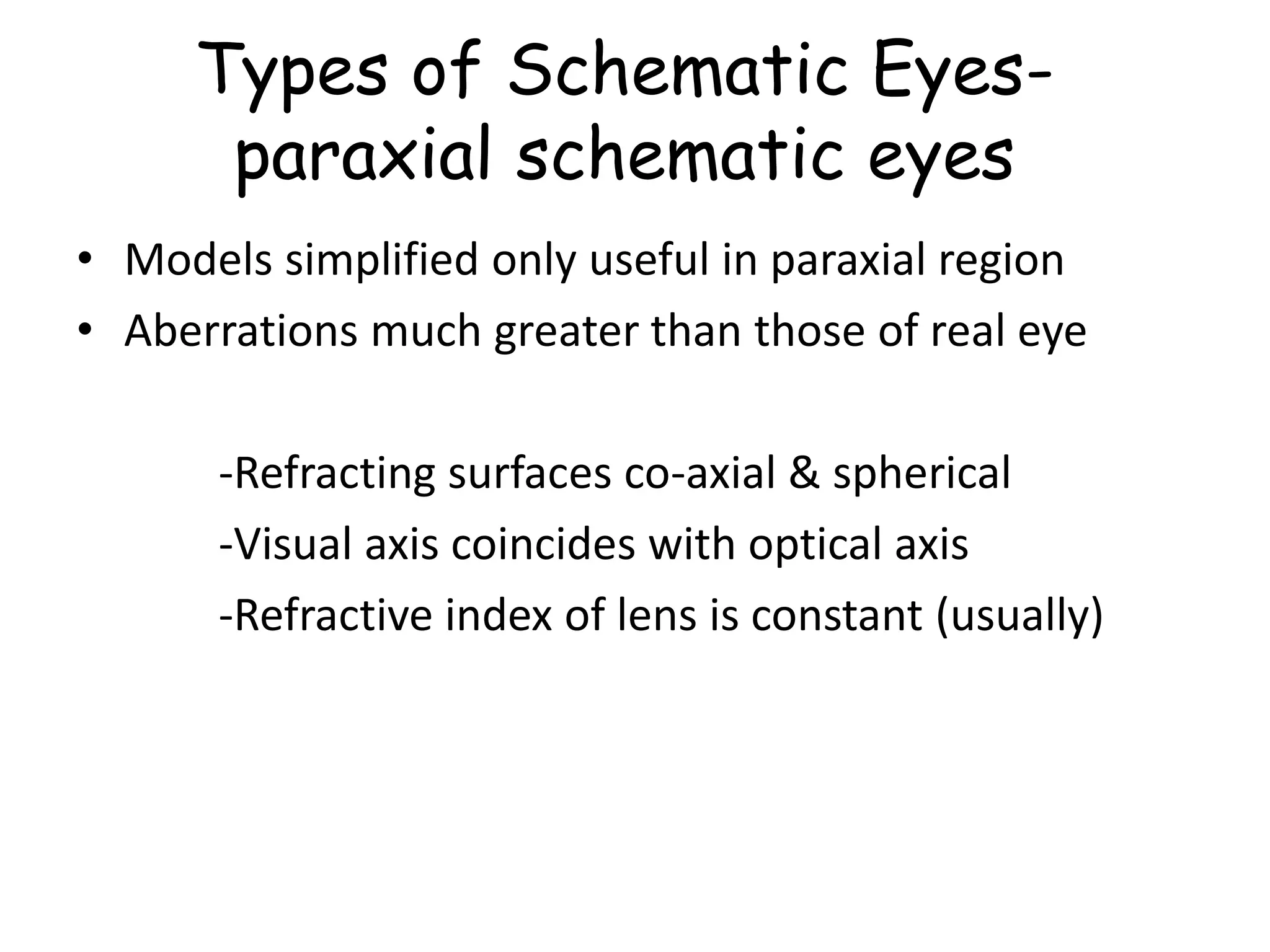 Schematic eye | PPTX