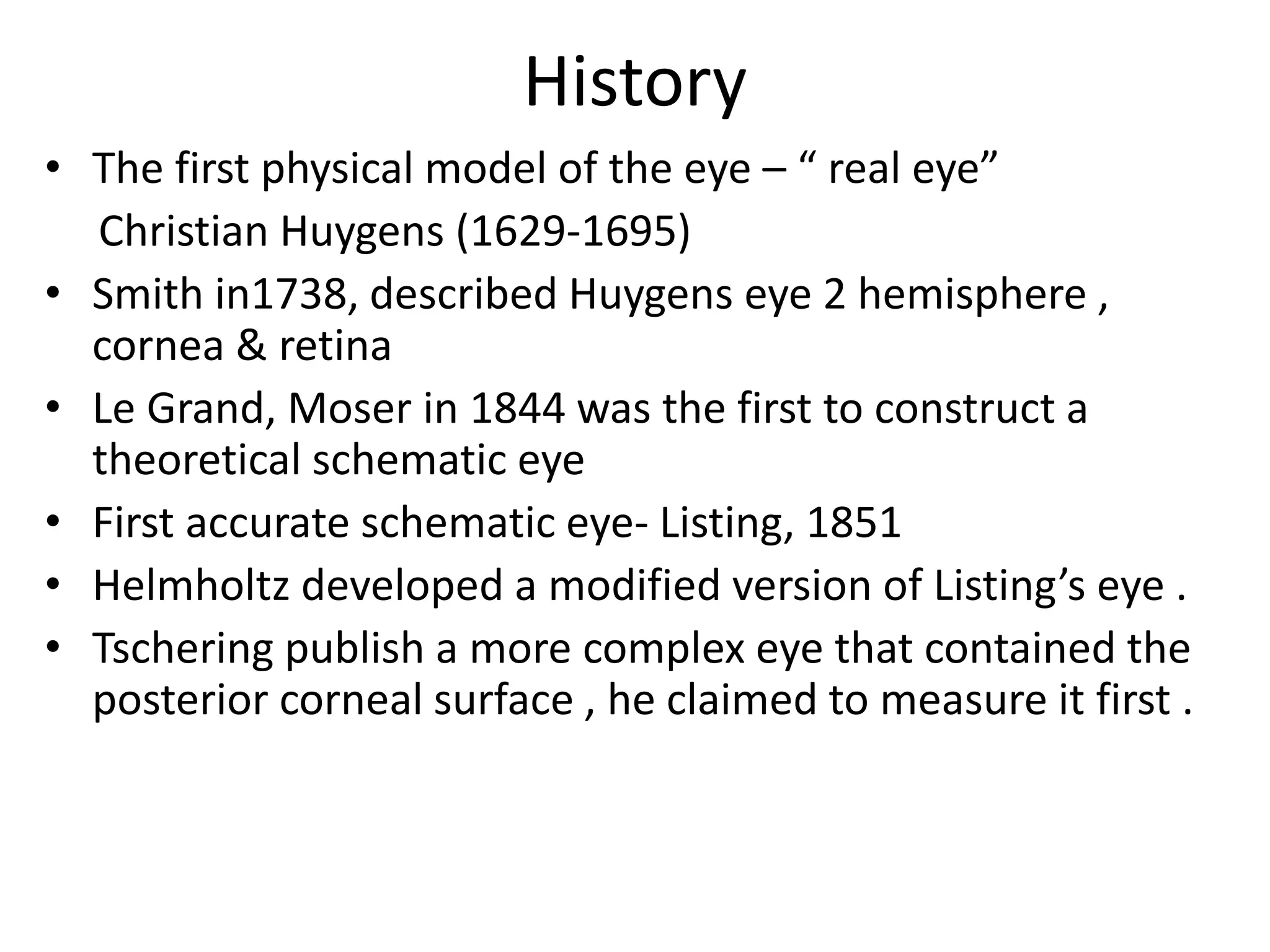 Schematic eye | PPTX