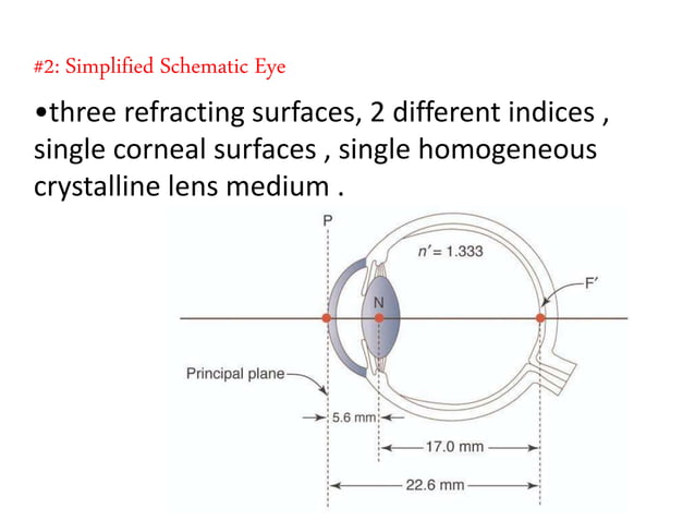 Schematic eye | PPTX | 3-D Graphics | Computer Software and Applications