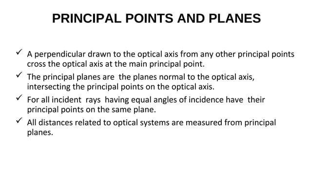 Schematic eye and cardinal points | PPT | 3-D Graphics | Computer ...