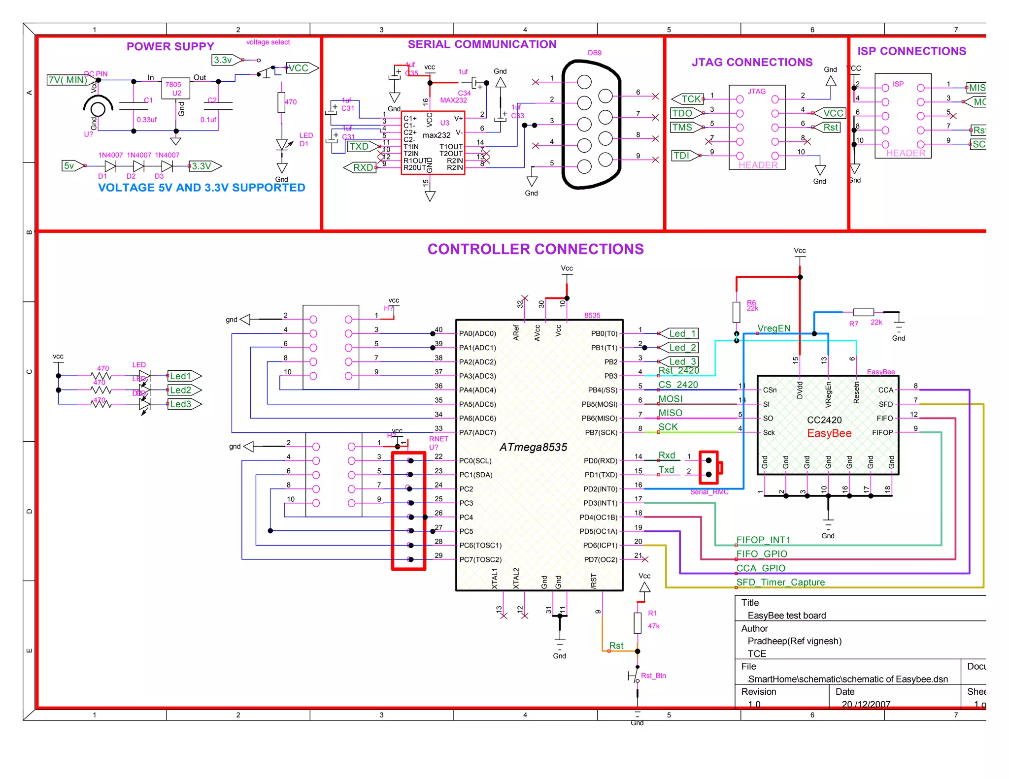 Schematic of easybee | PDF