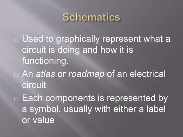 Schematicpowerpoint 120709210959-phpapp01 | PPTX | Physics | Science