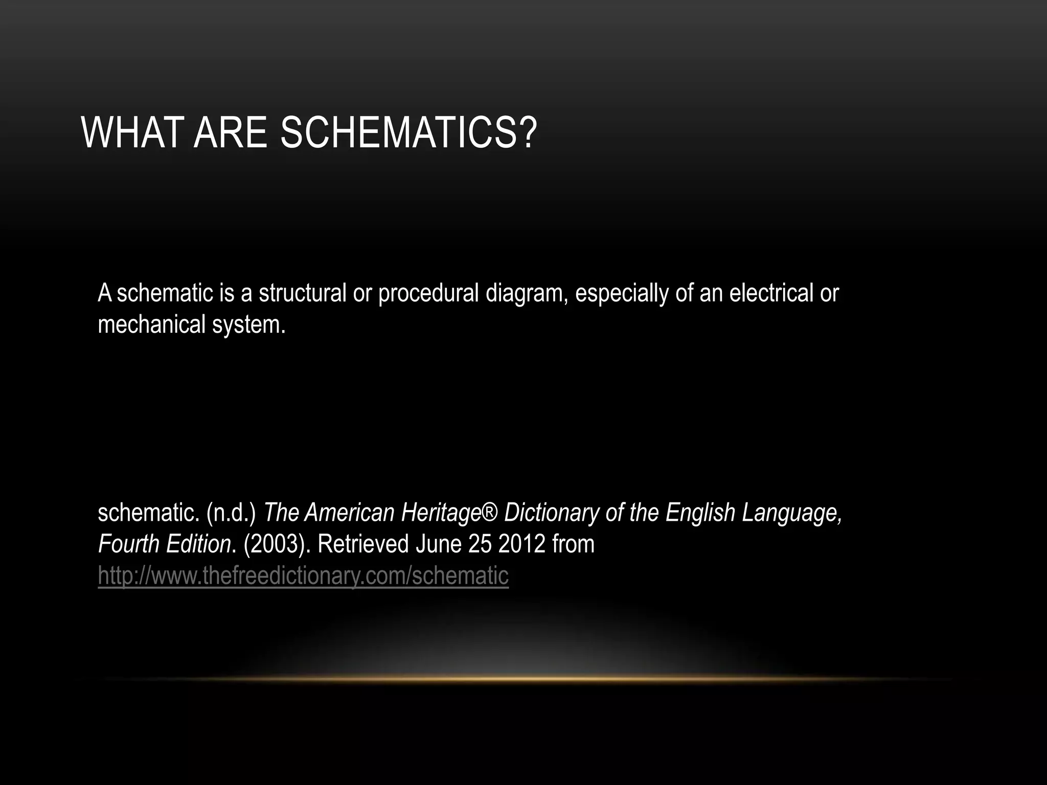 Schematic powerpoint | PPTX