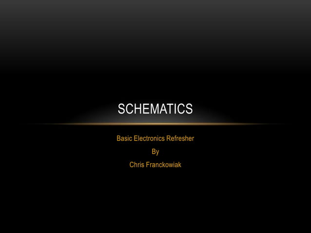 Schematic powerpoint | PPT
