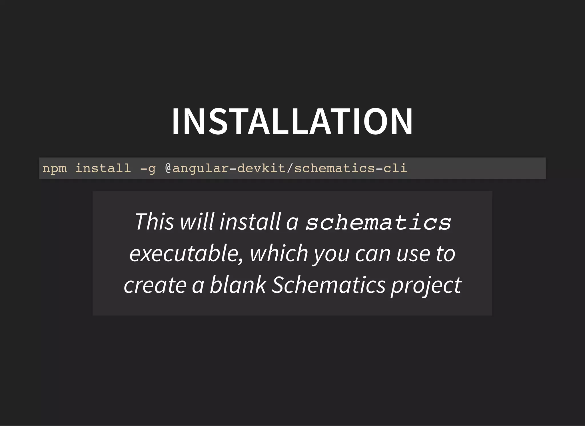 Angular Schematics | PDF
