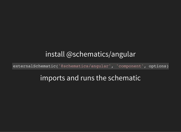 Angular Schematics | PDF | Web Development | Internet