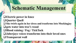 Schematic Surveillance , Hunger Games, Catching Fire.pptx