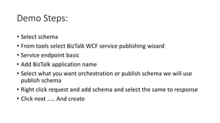 Schema to wcf service | PPTX | Business Utilities | Business