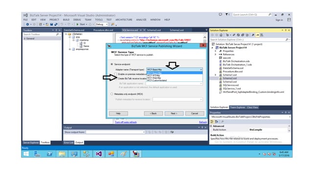 Schema to wcf service | PPTX