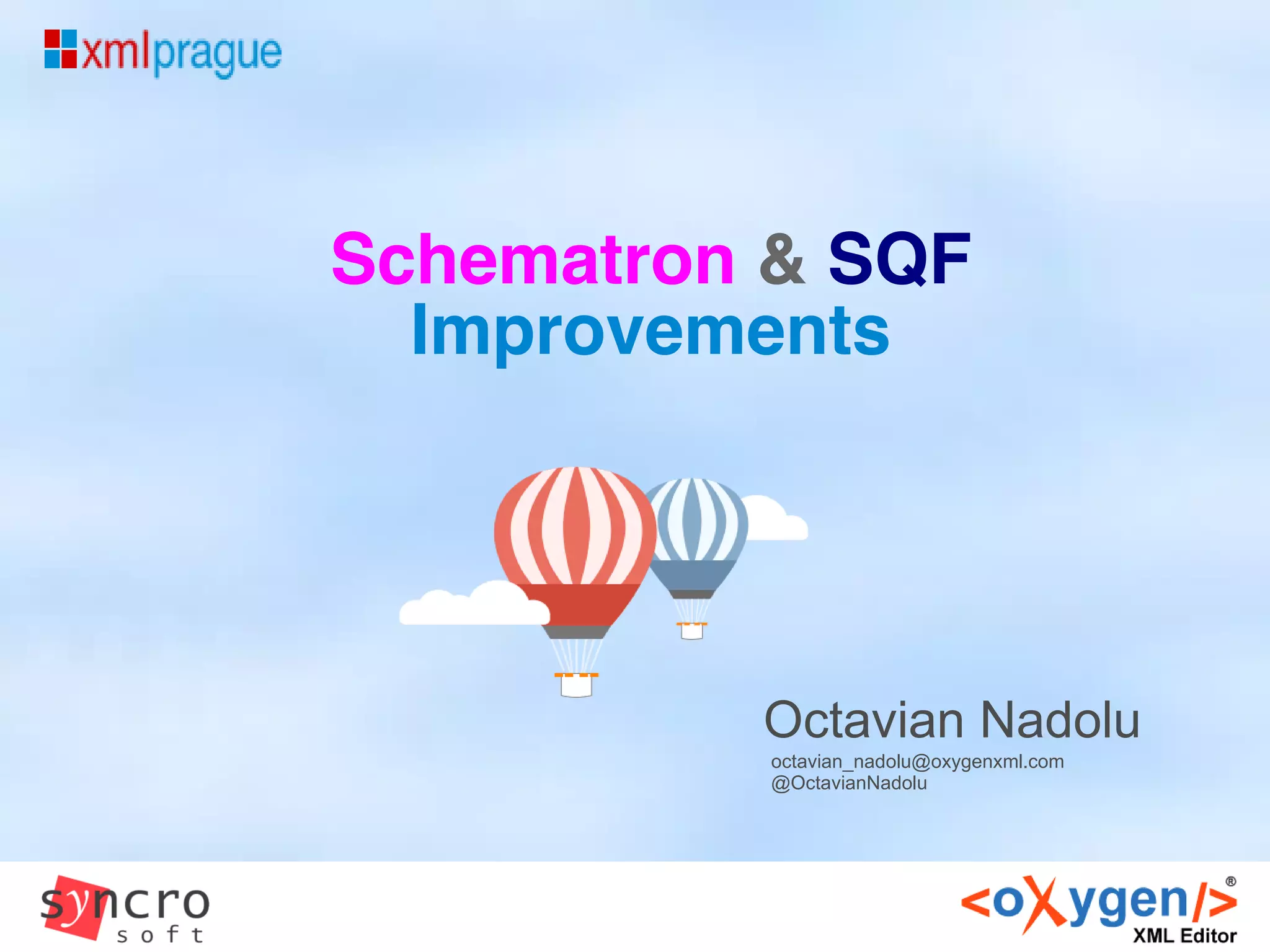 Schematron 2016 and SQF Update | PDF | Desktop Publishing | Computer ...
