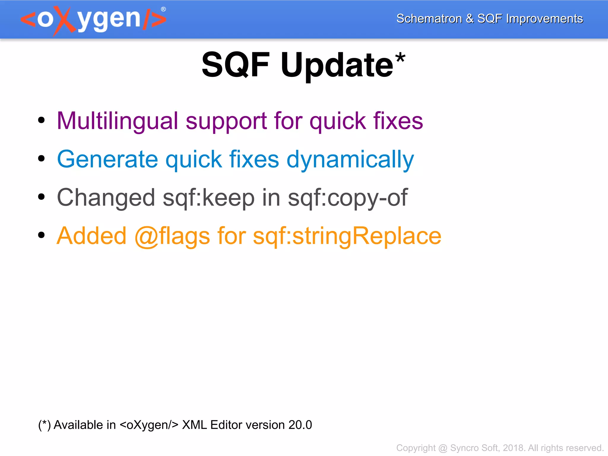 Schematron 2016 and SQF Update | PDF | Desktop Publishing | Computer ...