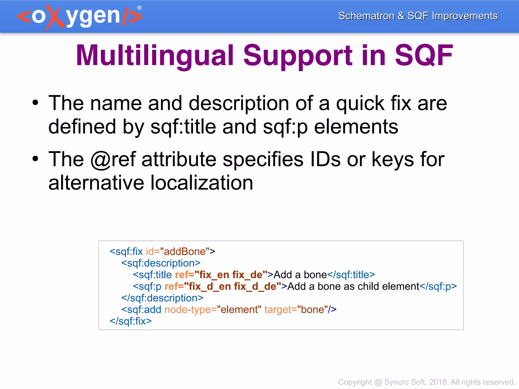 Schematron 2016 and SQF Update | PDF | Desktop Publishing | Computer ...