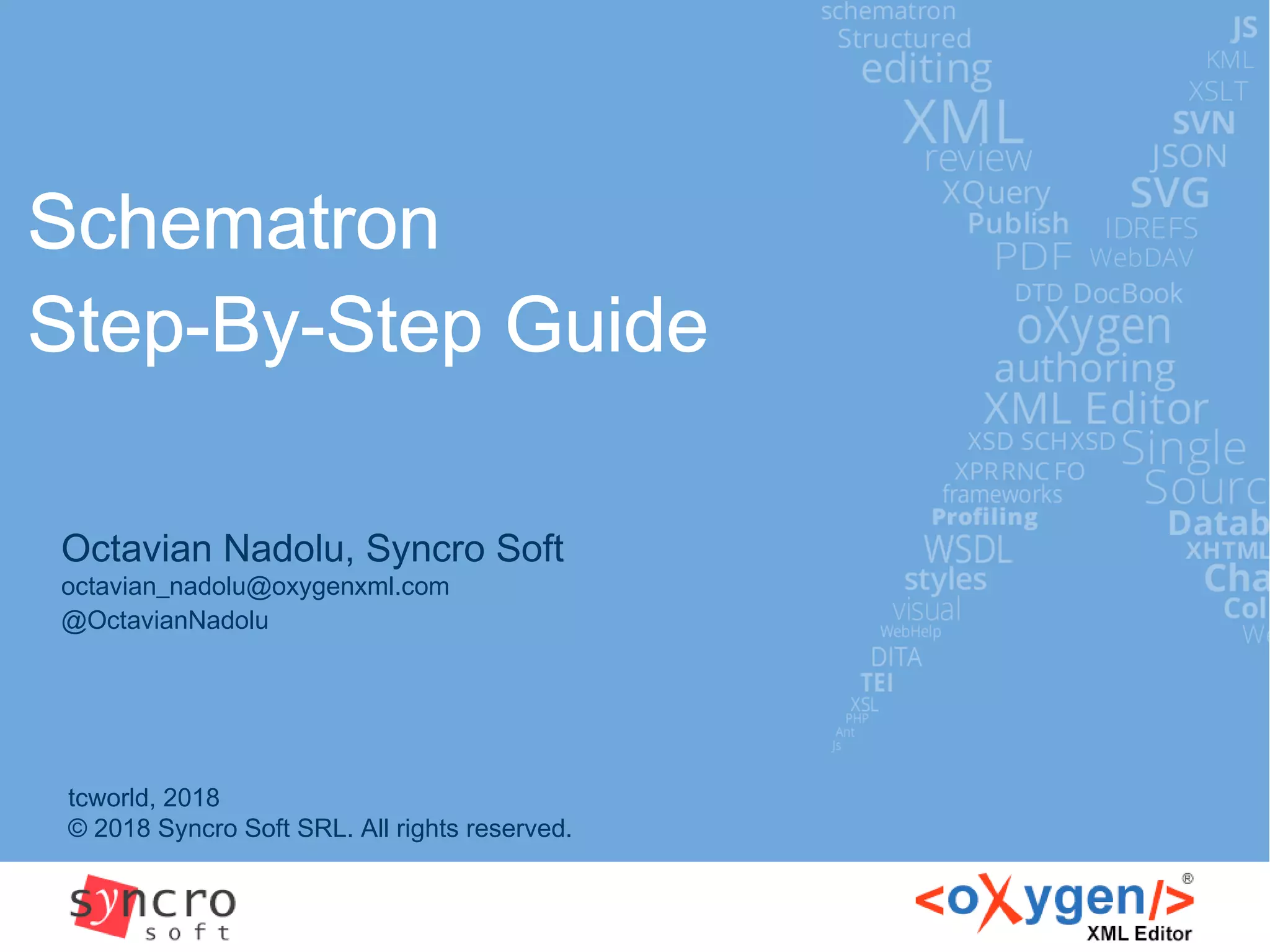 Schematron step-by-step | ODP
