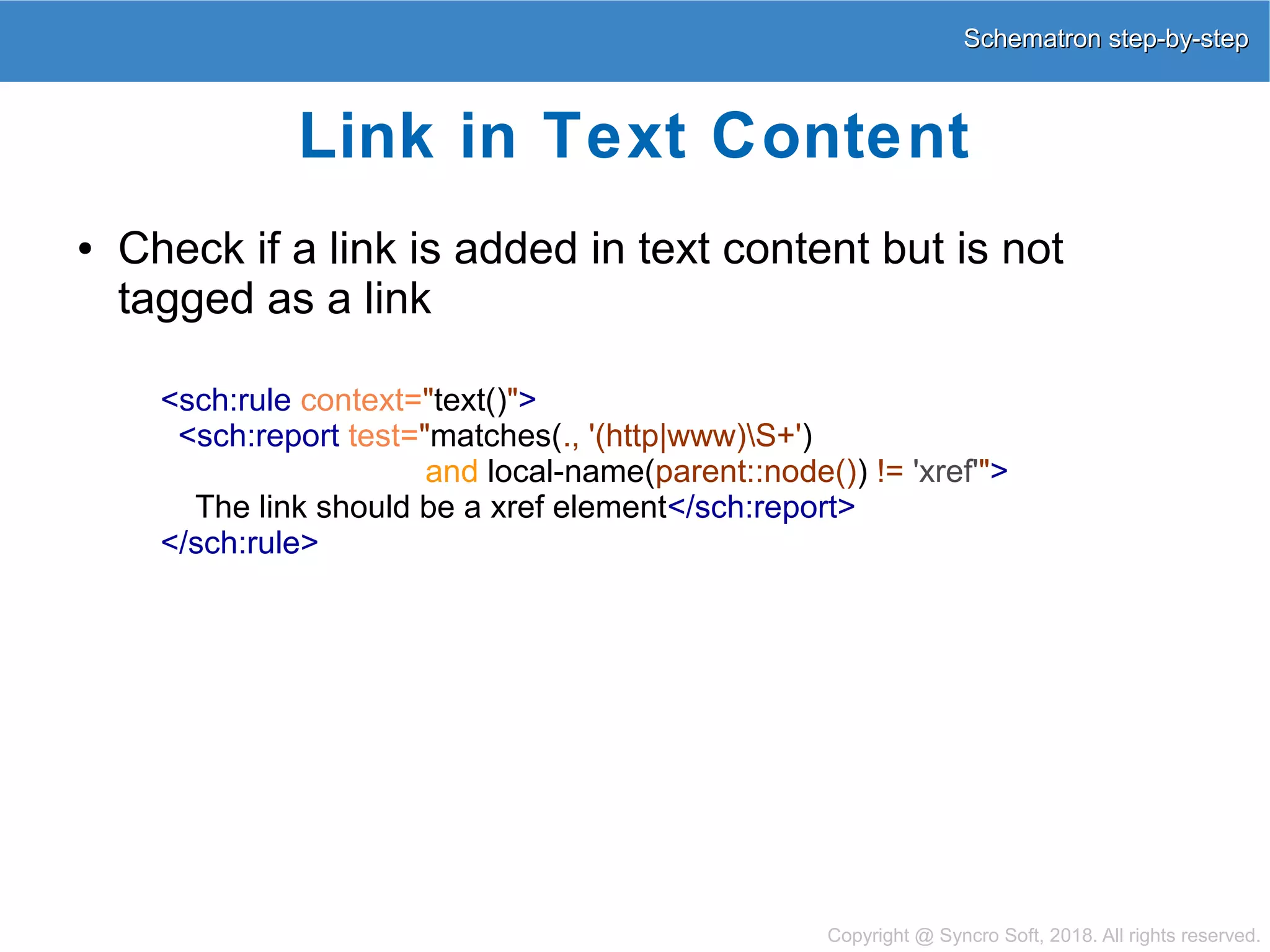 Schematron step-by-step | ODP