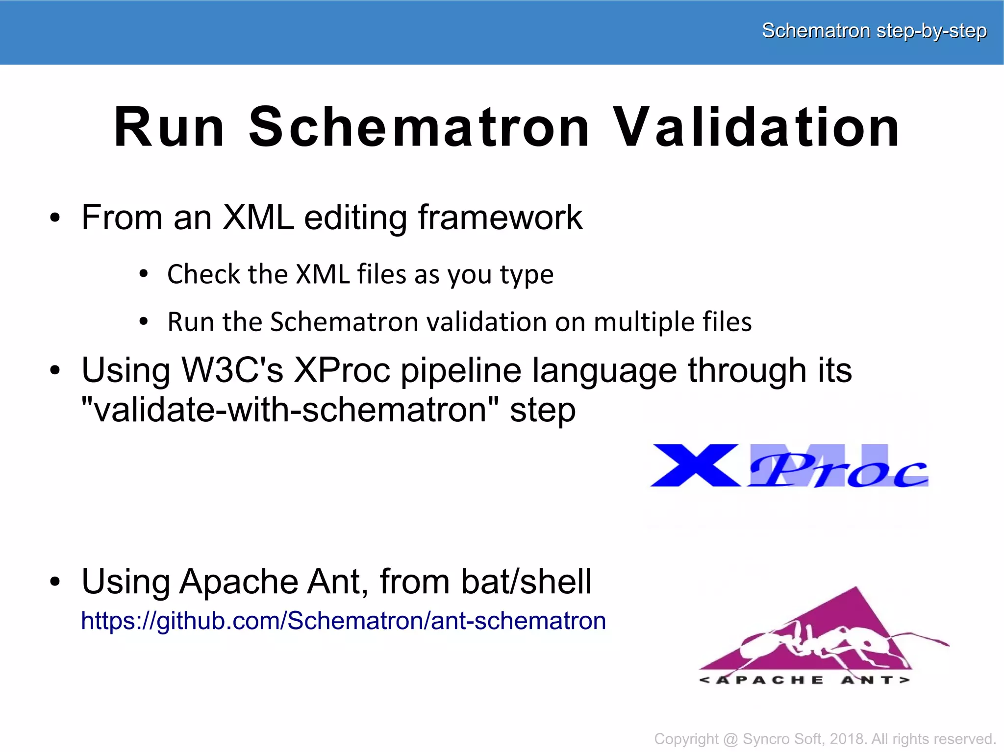 Schematron step-by-step | ODP