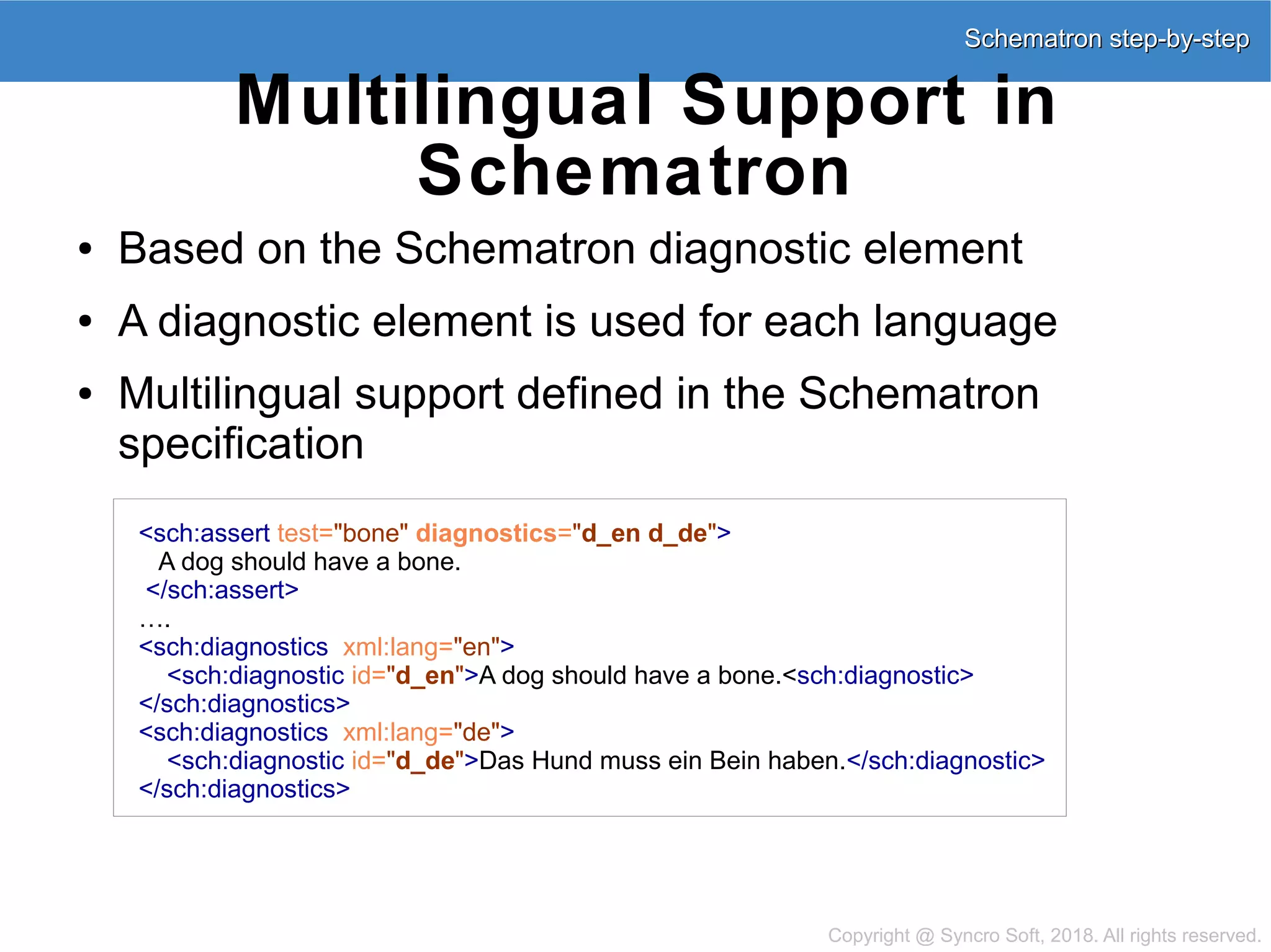 Schematron step-by-step | ODP