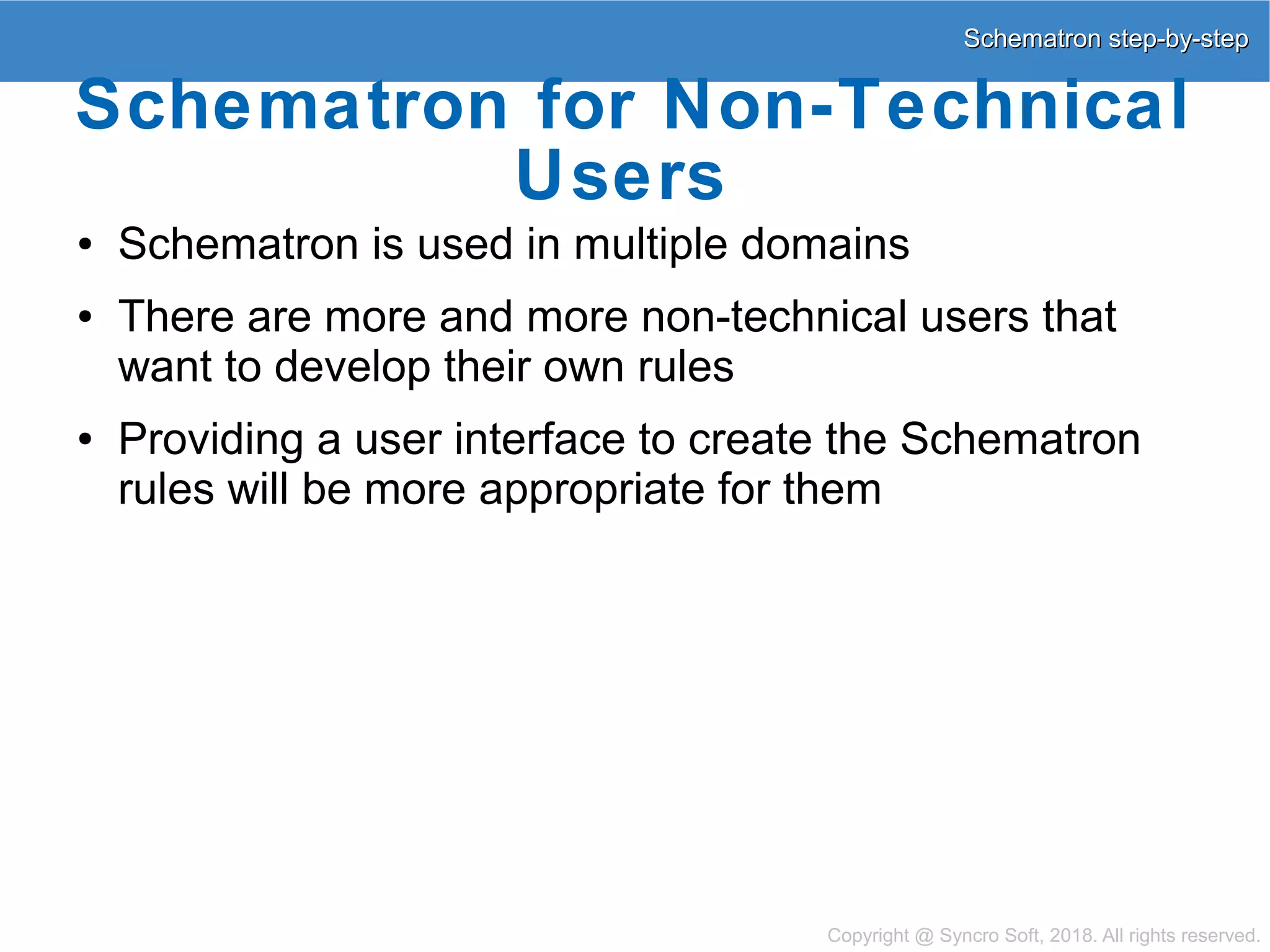 Schematron step-by-step | ODP