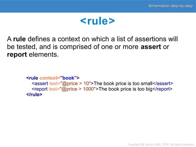 Schematron step-by-step | ODP
