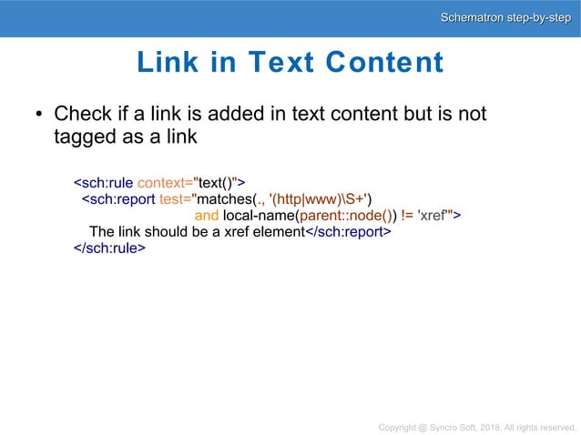 Schematron step-by-step | ODP