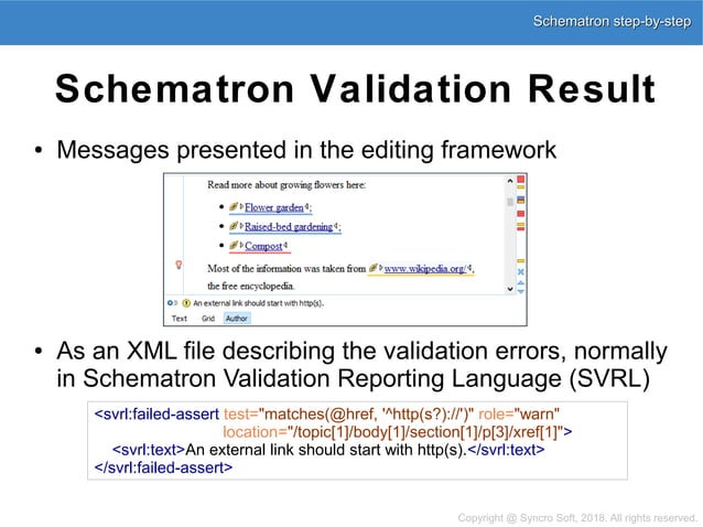 Schematron step-by-step | ODP