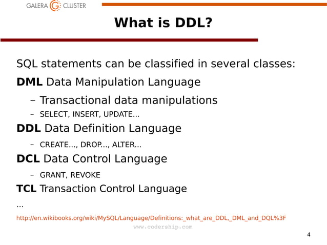 Zero Downtime Schema Changes in Galera Cluster | PPT Zero Downtime Schema Changes in Galera Cluster | PPT