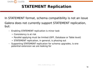 Zero Downtime Schema Changes in Galera Cluster | PPT