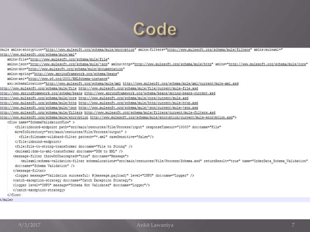 Schema validation filter (xml schema validation) | PPT | Free Download