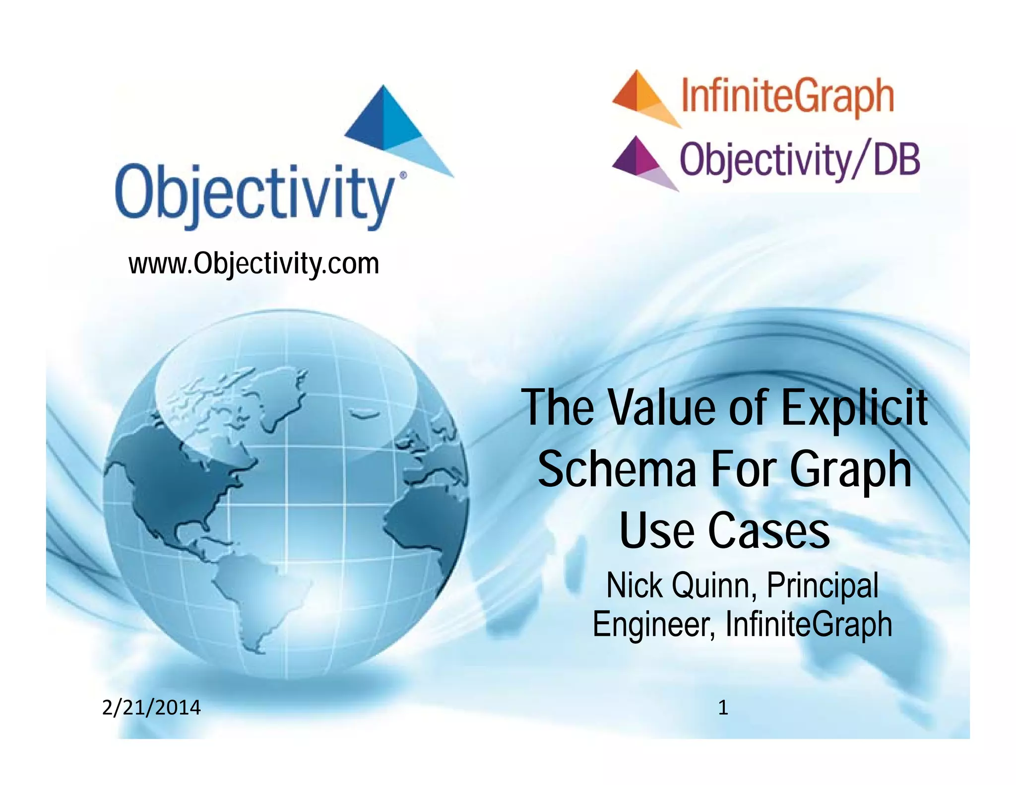 The Value of Explicit Schema for Graph Use Cases | PDF | Databases | Computer Software and ...