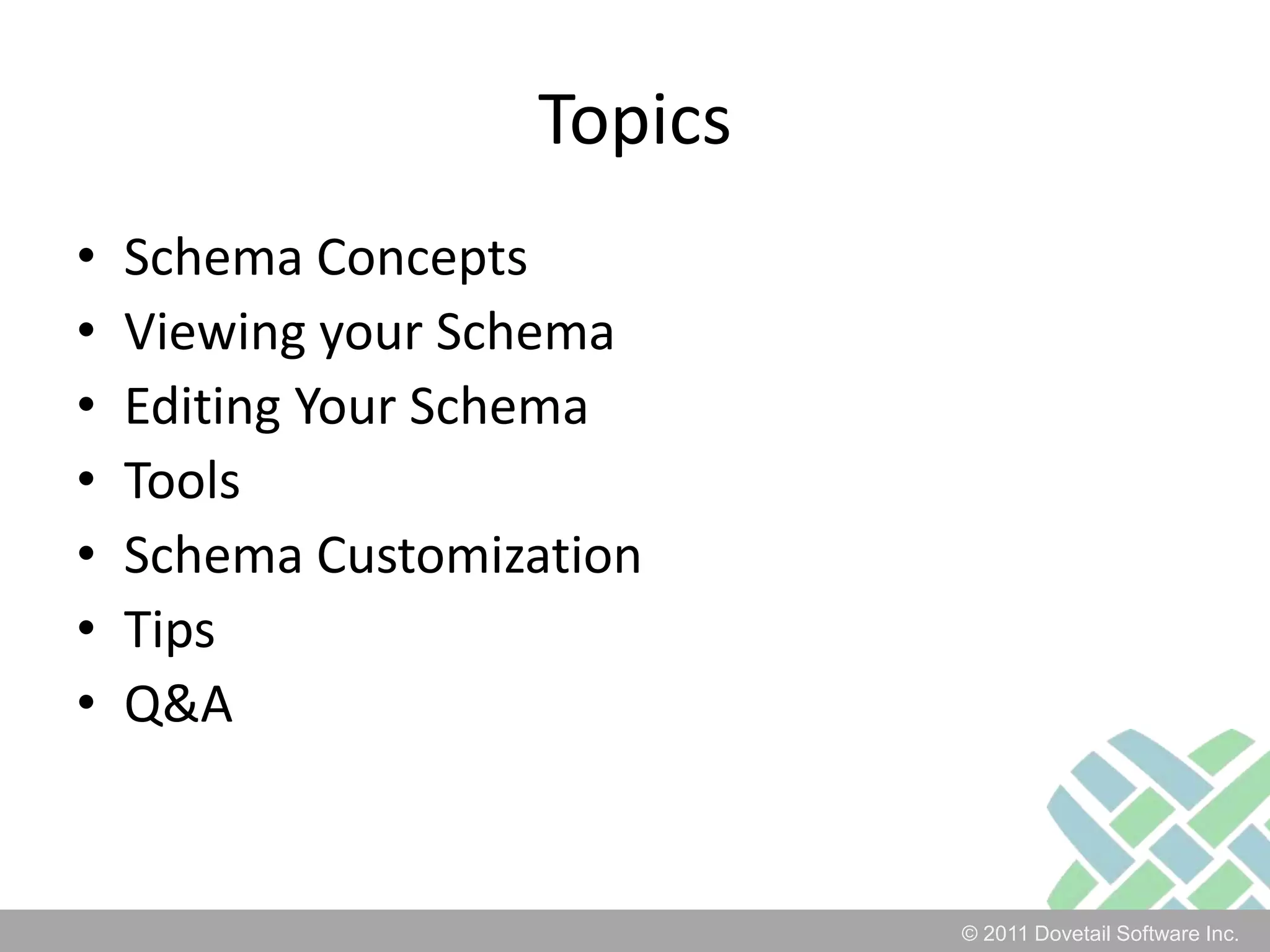 Schema webinar | PPTX