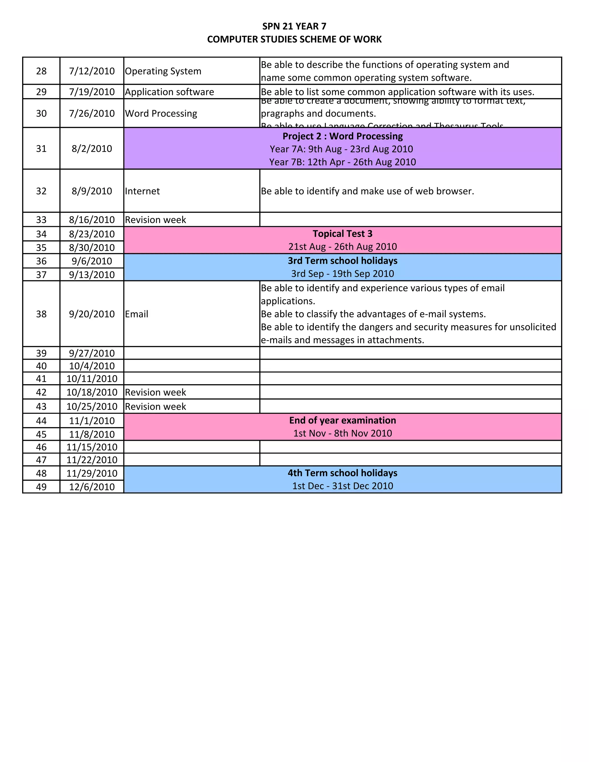 Scheme comp yr7(updated) | PDF