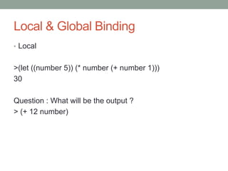 Scheme language | PPTX | Programming Languages | Computing