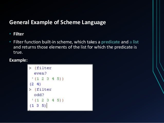 Scheme Programming Language 